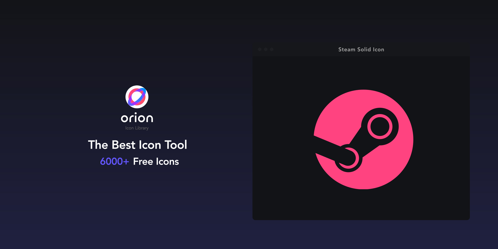 Steam Logo Icon